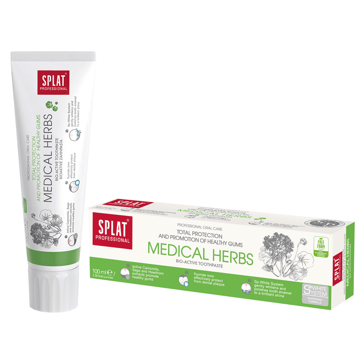 BUY SPLAT® Professional Medical Herbs Toothpaste IN UAE - silvergate.bio